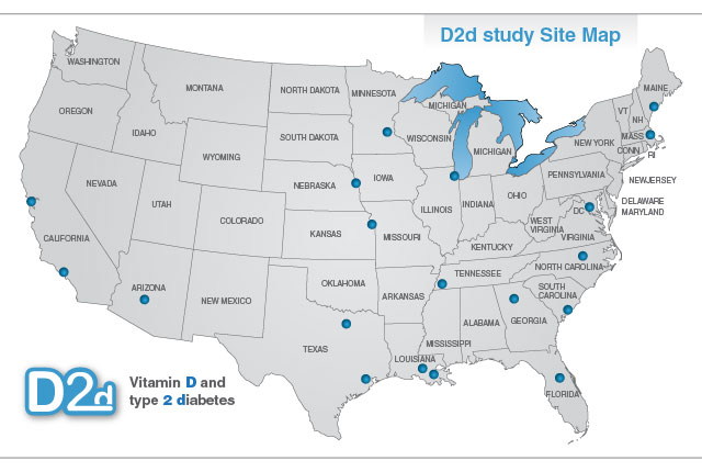 D2d Study USA_Map_D2d_study_Sites - D2d Study